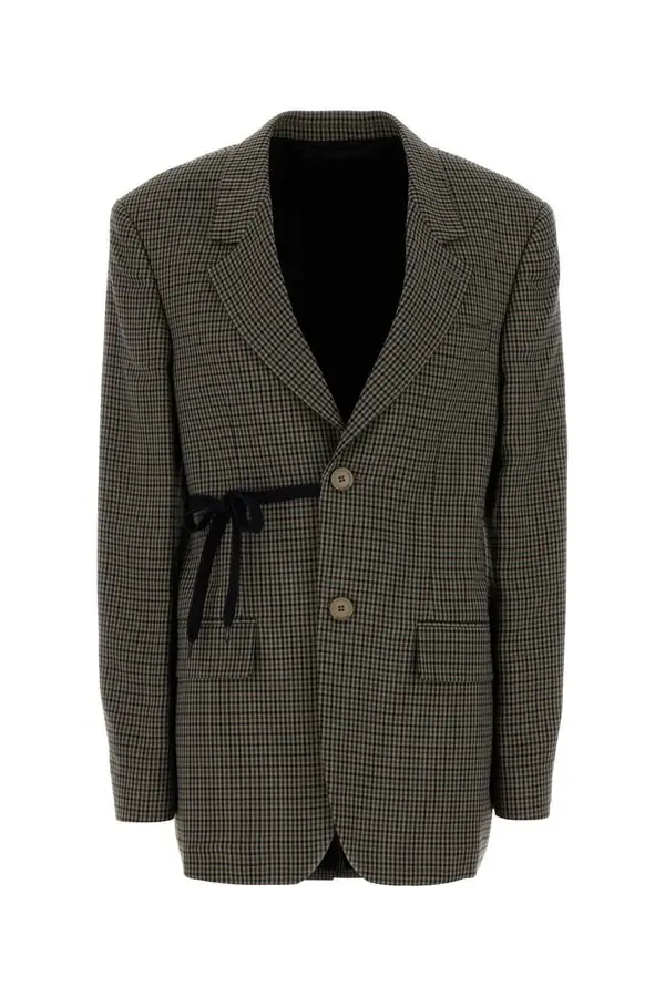 Balenciaga Embroidered Lyocell Blazer For