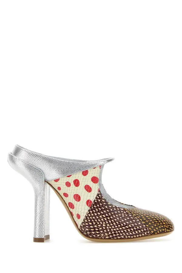Dries Van Noten Leather Pumps - Printed