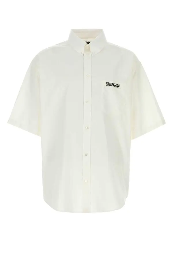 Balenciaga Poplin Oversize Shirt
