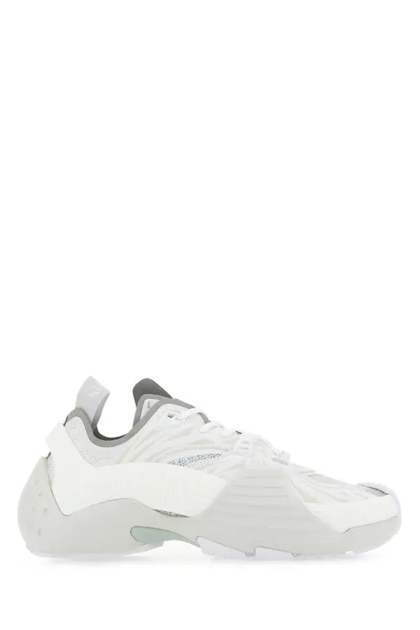 LANVIN Flash-x Fabric And Rubber Sneakers - White