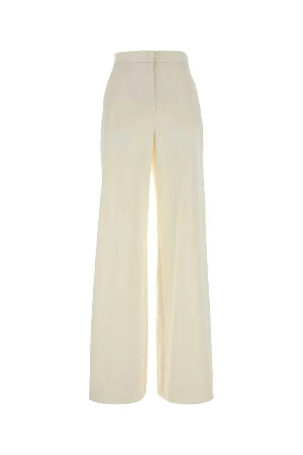 Max Mara Dentice Wide-leg Stretch Cotton Pant