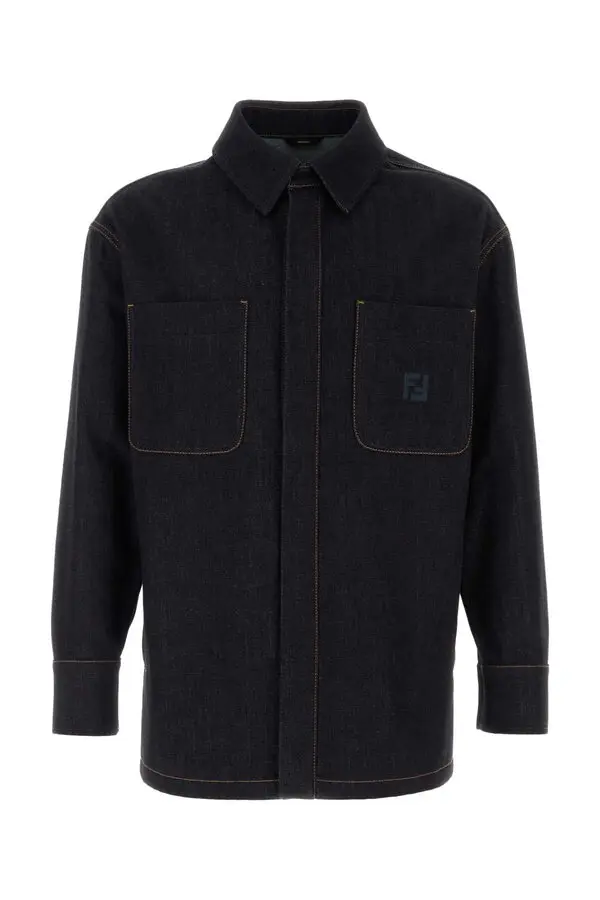 Fendi S Cotton Denim Jacket