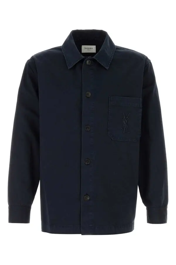 Saint Laurent 100% Cotton Shirt - Blue