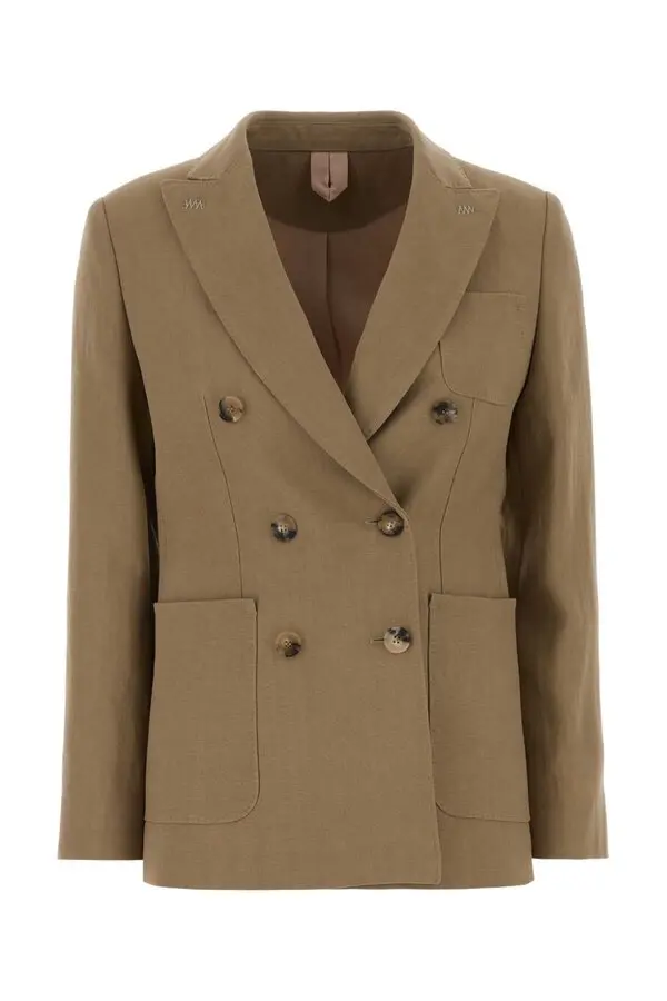 Max Mara Hemp Blend Gel Blazer