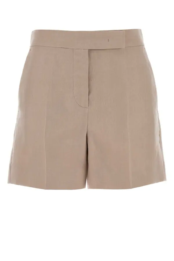Max Mara Antiqued Silk Aerosi Mini Shorts