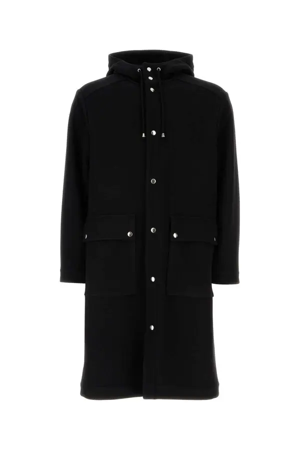 Aspesi Wool Blend Parka Jacket