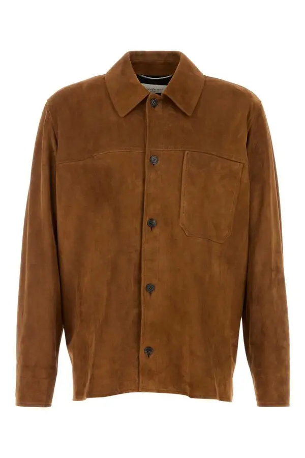 Saint Laurent Lamb Suede Jacket