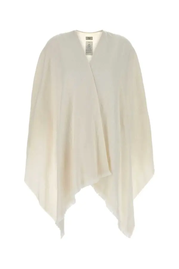 Fendi Felted Wool-silk Cape For