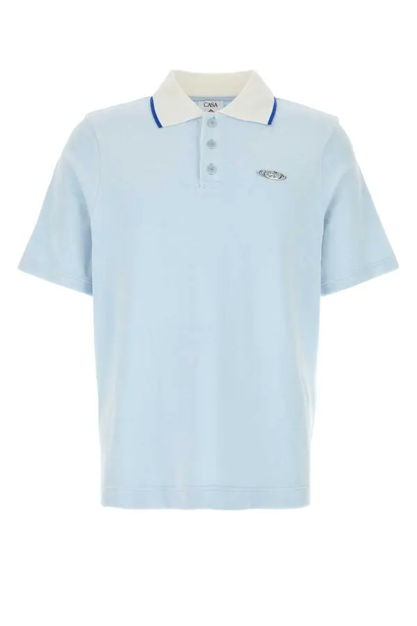 Casablanca Velvet Polo Shirt