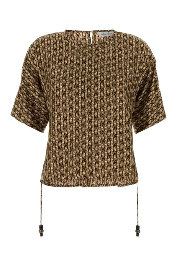 Max Mara Silk Blouse - Printed