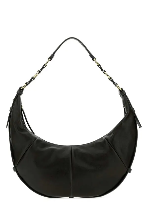 Saint Laurent Saharienne 50 Cm Leather Shopping Handbag