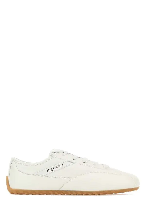 Alexander McQueen Boxe Leather Sneaker For