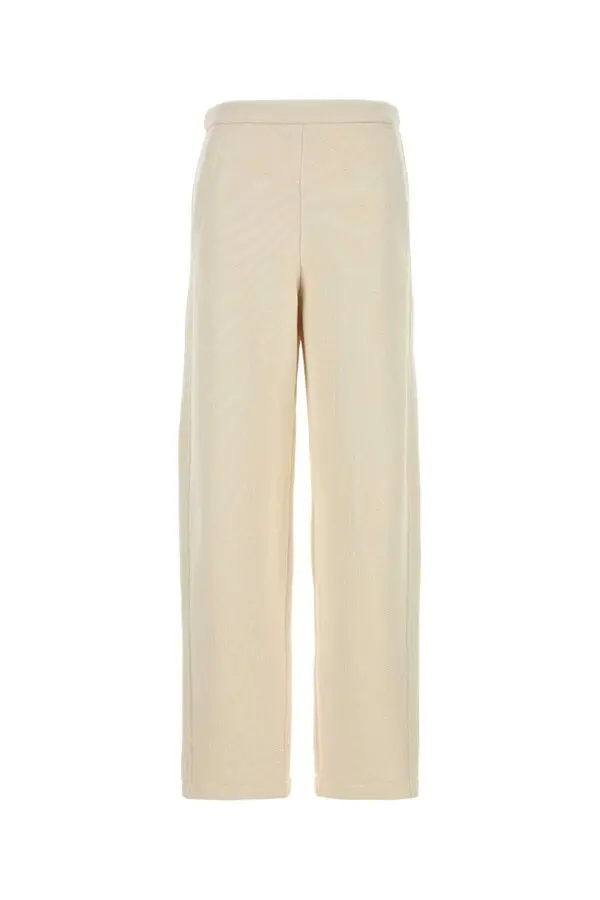 Max Mara Dente Wide-leg Cotton-blend Pants