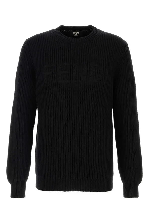 Fendi S 100% Wool Knit Sweater