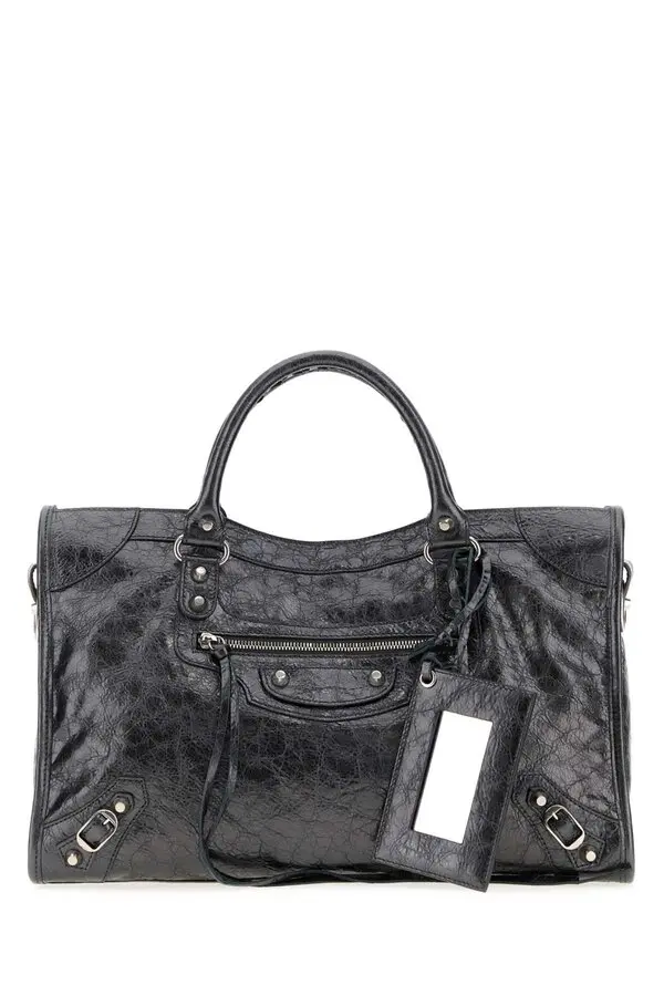 Balenciaga Medium Le City Leather Handbag 38.5 Cm