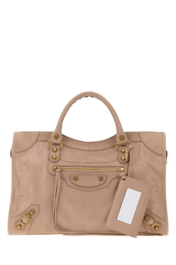 Balenciaga Antiqued Leather Medium City Handbag, 38.5 Cm W