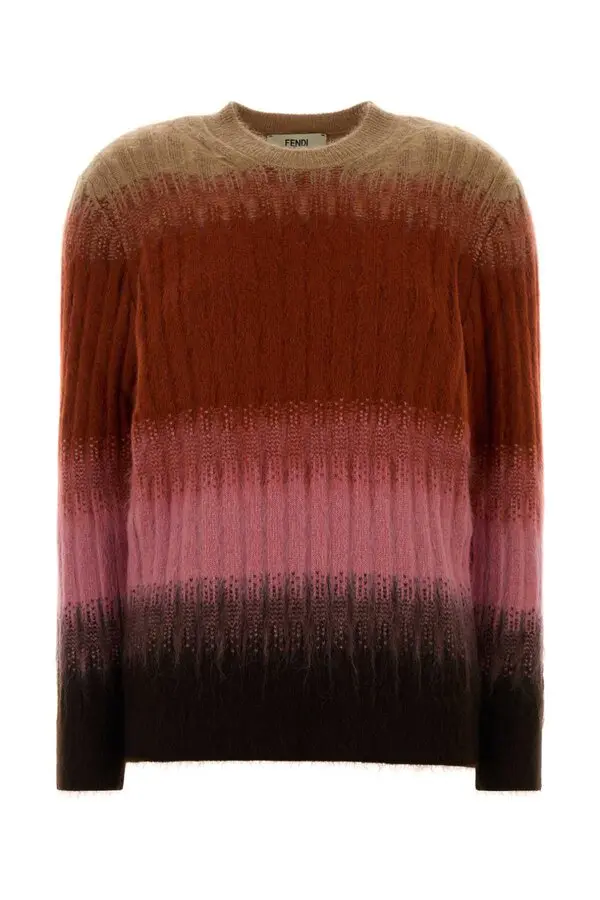 Fendi Mohair-blend Knit Sweater