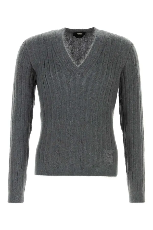 Fendi Stretch Mohair Blend Sweater For