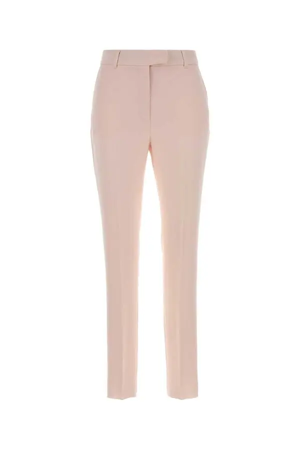 Max Mara Jerta Crepe Tailored Pants - Pink