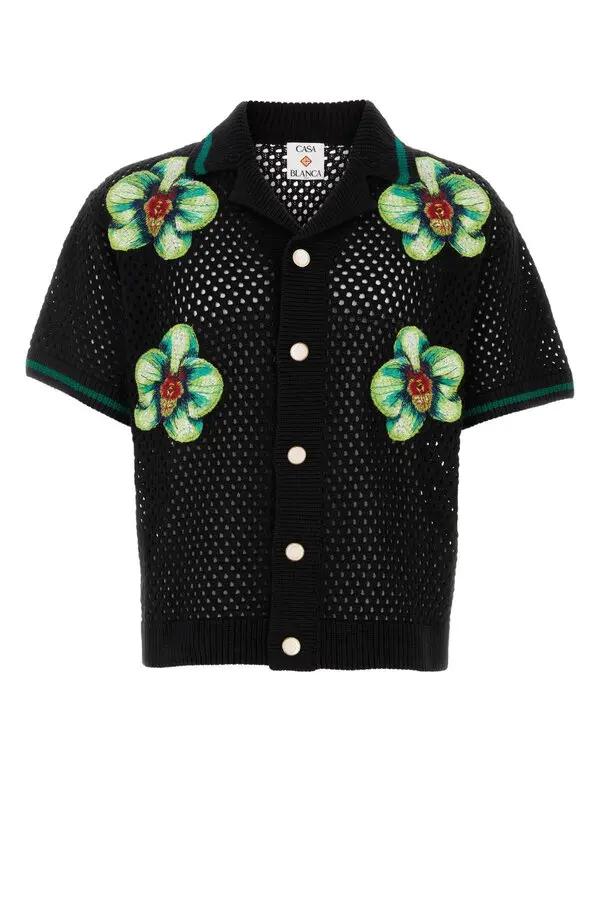 Casablanca Crochet Shirt