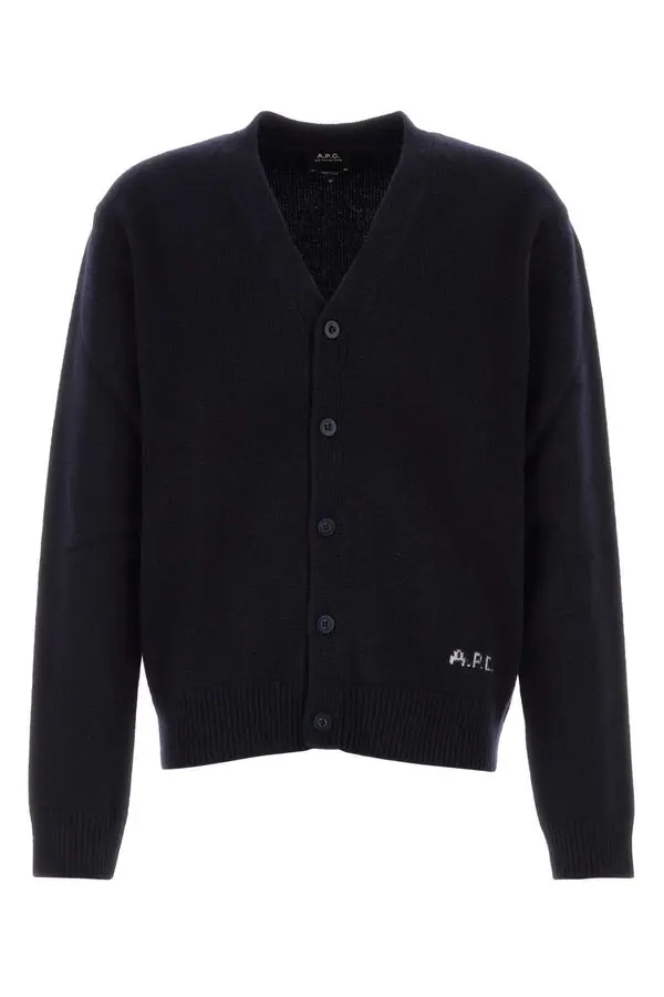 A.p.c. Midnight Wool Cardigan