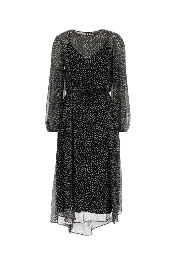 Max Mara Silk Campo Dress - Printed