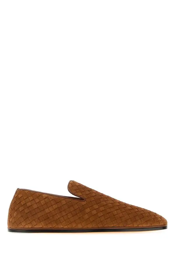 Bottega Veneta Suede Palazzo Loafers
