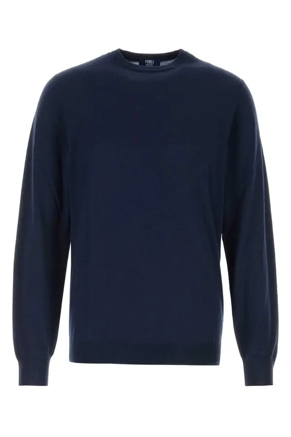 Fedeli 100% Virgin Wool Knit Sweater