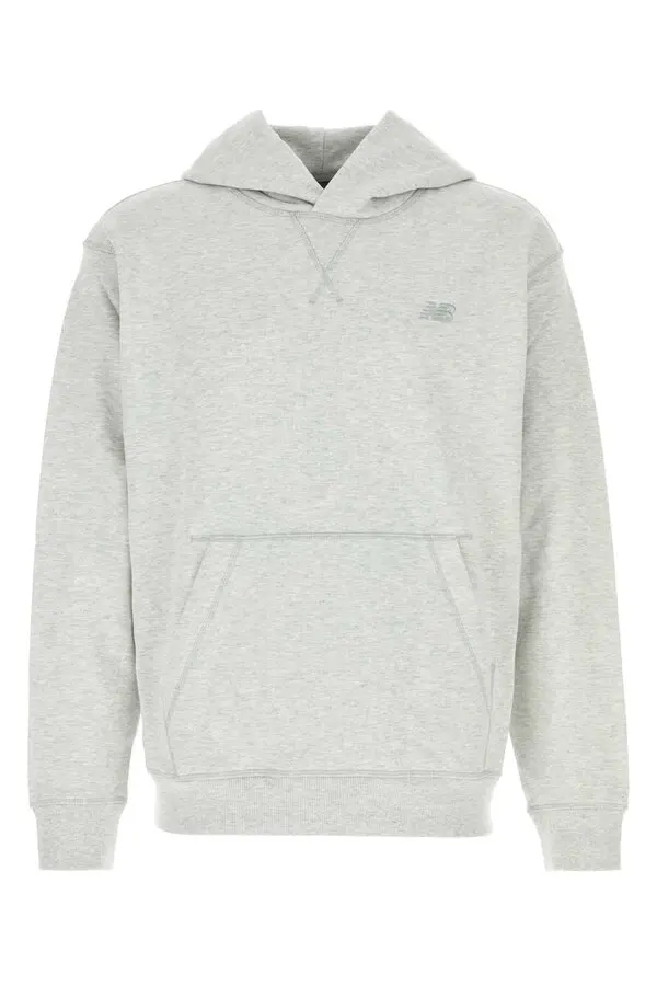 NEW BALANCE Melange Cotton Sweatshirt