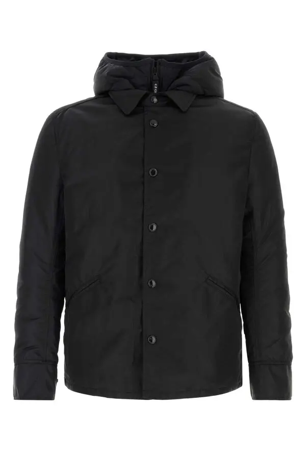 Junya Watanabe Quilted Nylon Down Jacket With Hood