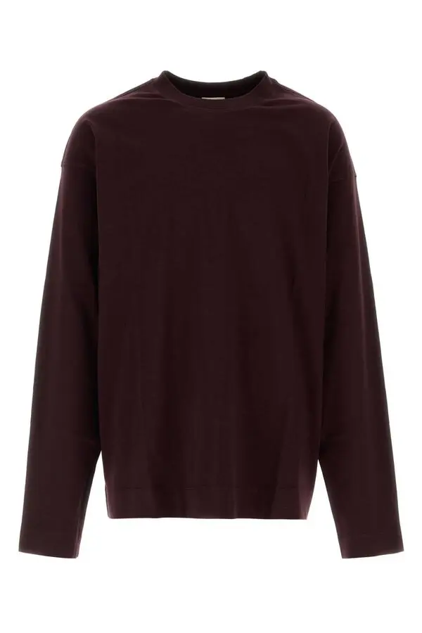 Dries Van Noten Grape Oversize Hegland Cotton T-shirt