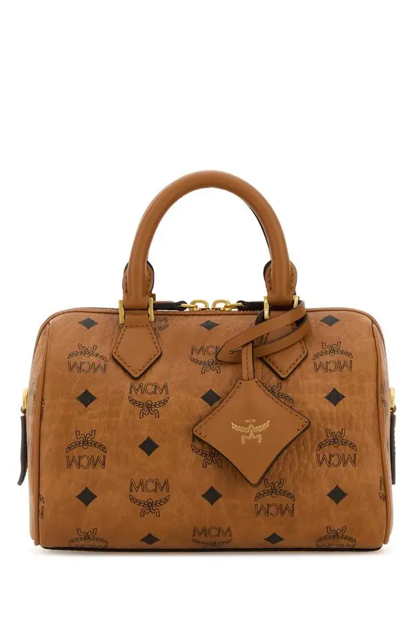 Mcm Mini Canvas Ella Handbag