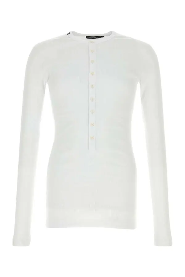 Dolce & Gabbana Stretch Cotton T-shirt