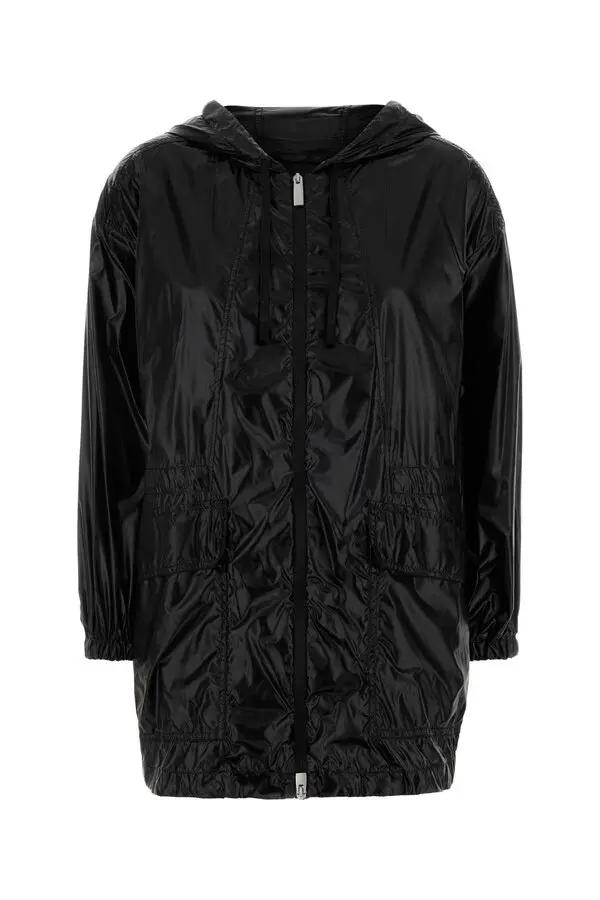 Herno Zip-up Hooded Nylon Jacket