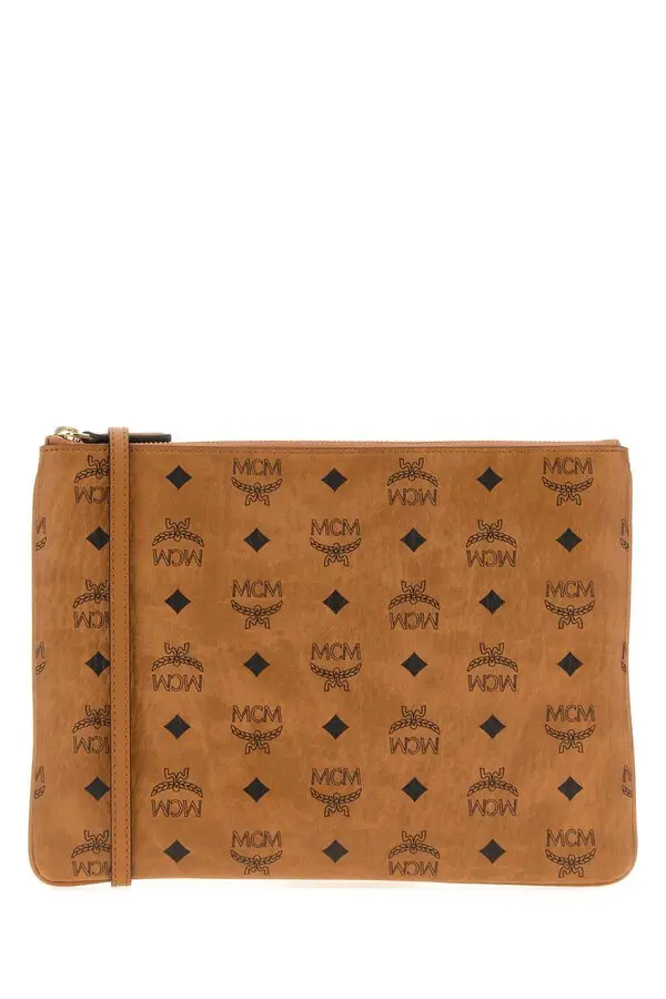 Mcm Monogram Canvas Crossbody Handbag