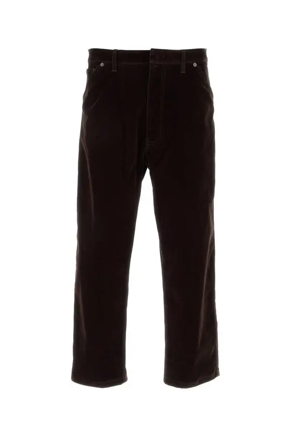 Prada Velvet Denim Pants