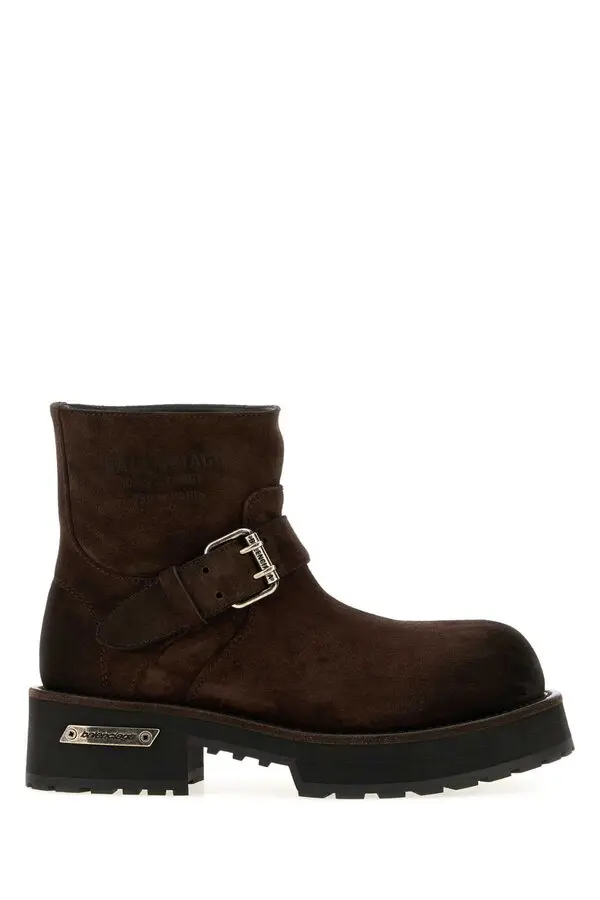 Balenciaga Inspired Mini Venom Suede Ankle Boots