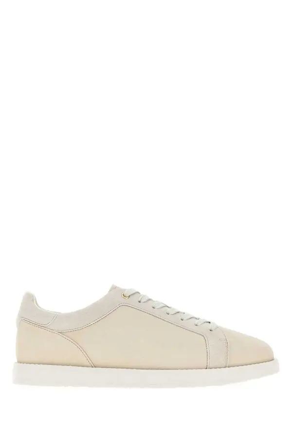 Brunello Cucinelli Suede Leather Lace-up Sneakers
