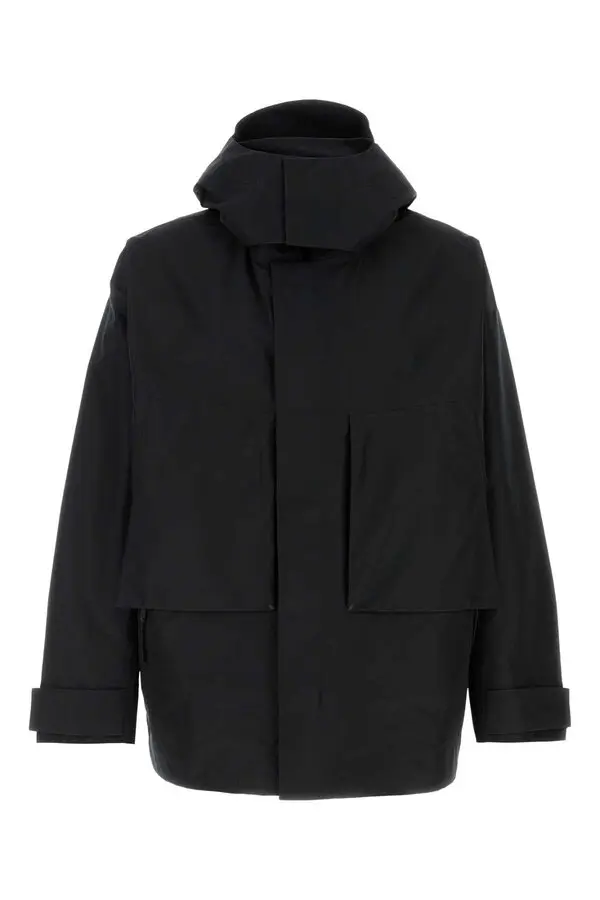 Herno Polyester Jacket With Hood