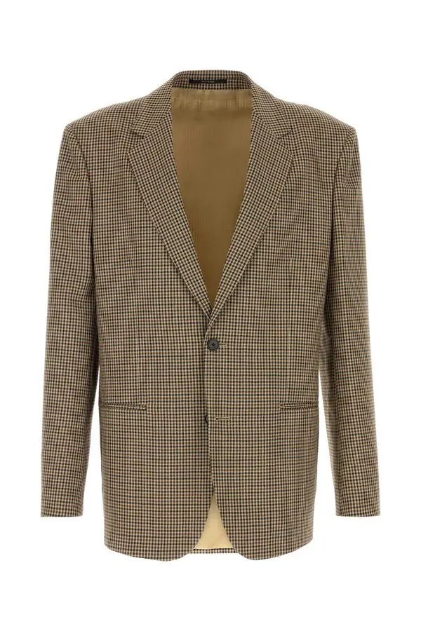 Gucci Embroidered Wool Blazer For
