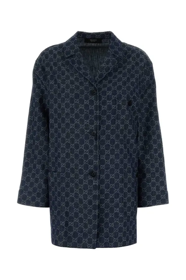 Gucci Gg Cotton Blazer