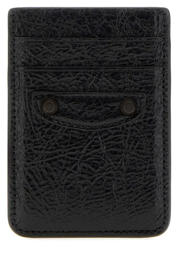 Balenciaga Le City Mini Leather Card Holder
