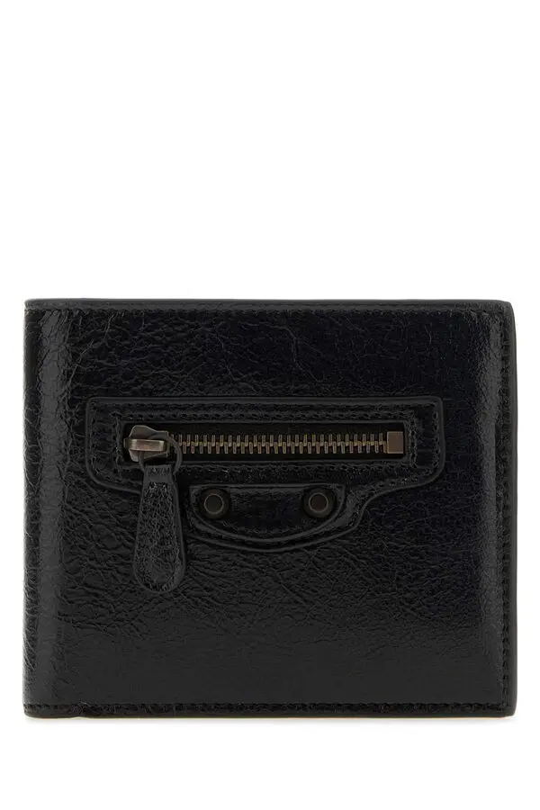 Balenciaga Le City Mini Leather Wallet 11cm X 10cm X 2cm