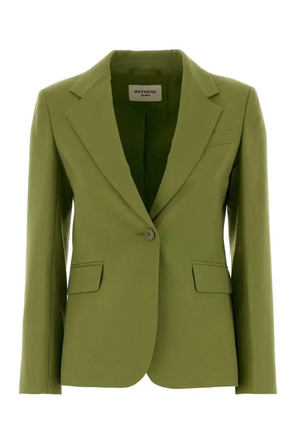 WEEKEND Wool Lamine Blazer For