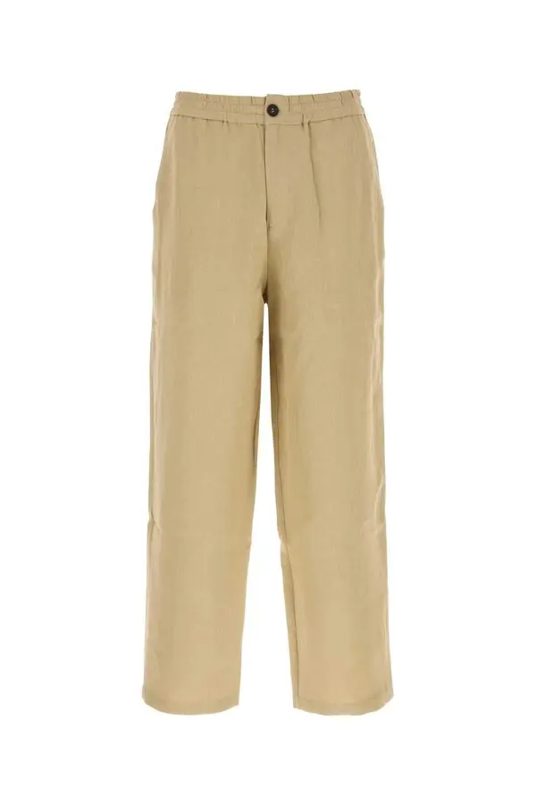 Le Kasha Organic Linen Tailored Trousers