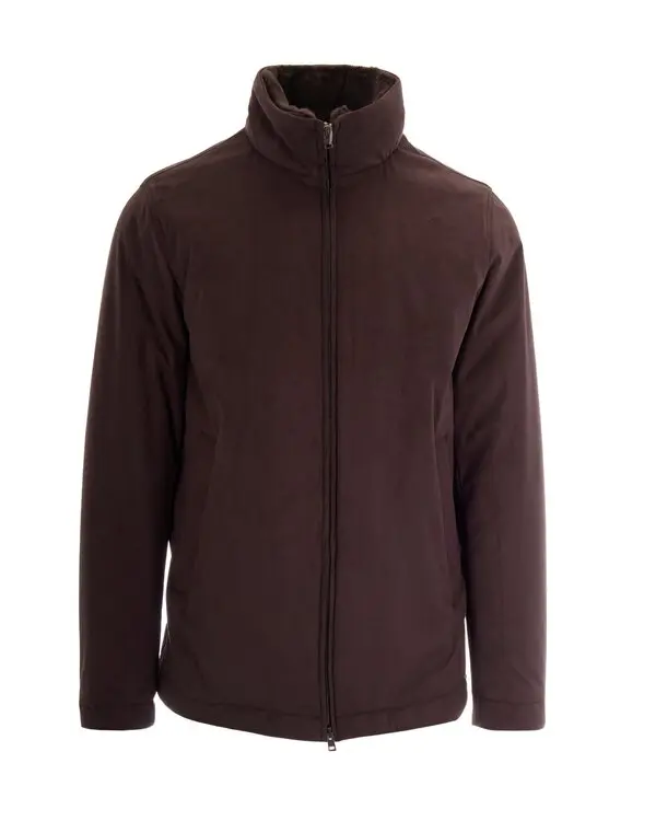 Herno Zip-front High-neck Insulated Coat
