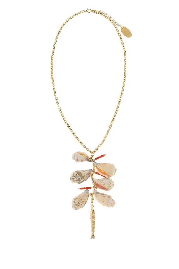 Dsquared2 2d Metal Necklace With Adjustable Fit - Gold