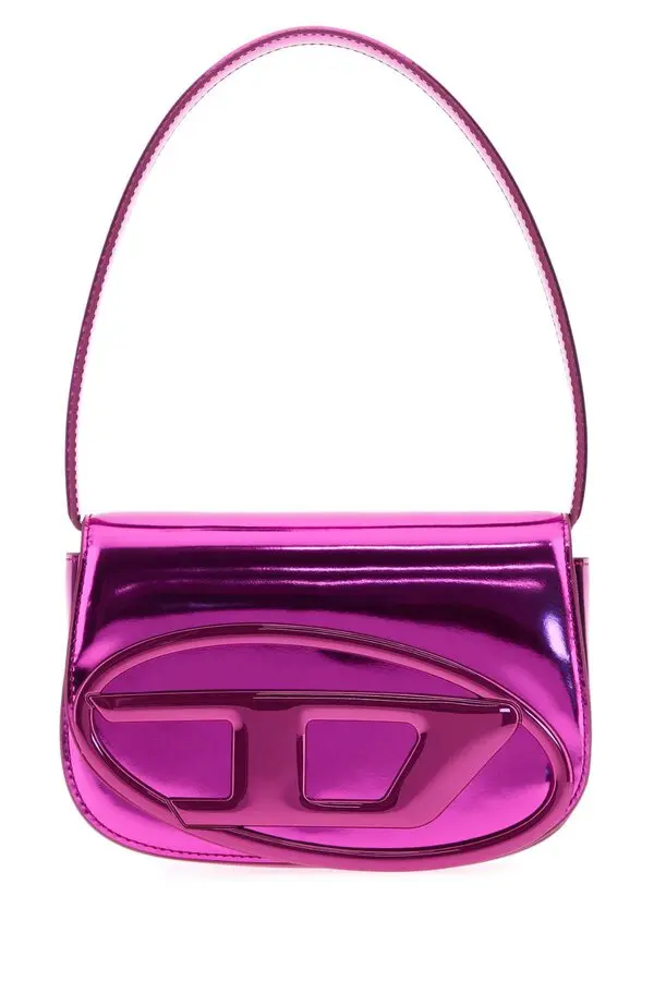 DIESEL® 1dr Bovine Leather Shoulder Handbag
