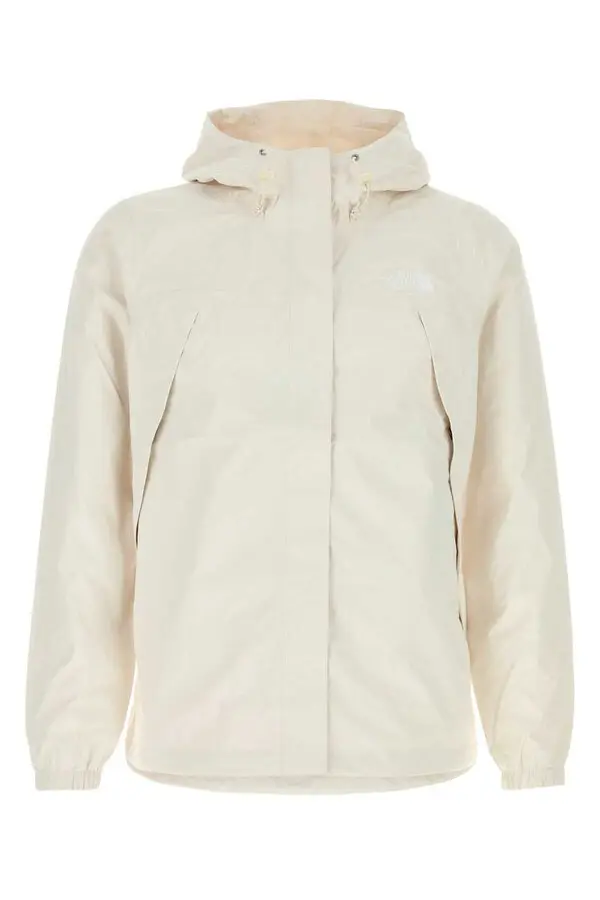 The North Face Antora Rain Jacket - White Dune