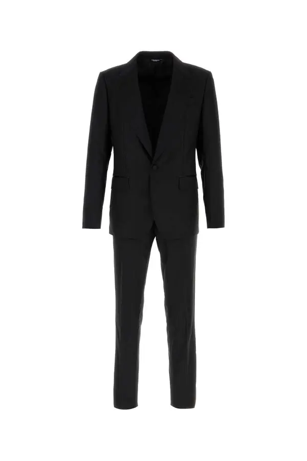 Dolce & Gabbana Wool-blend Tailored Suit Jacket & Trousers